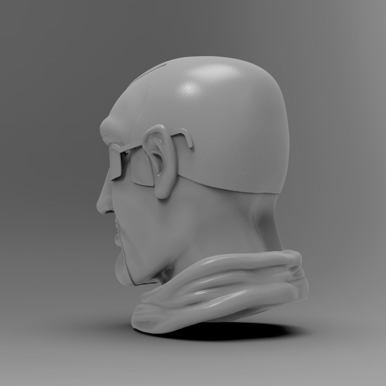 Chad Yes Meme 3D Printable free 3D model 3D printable | CGTrader