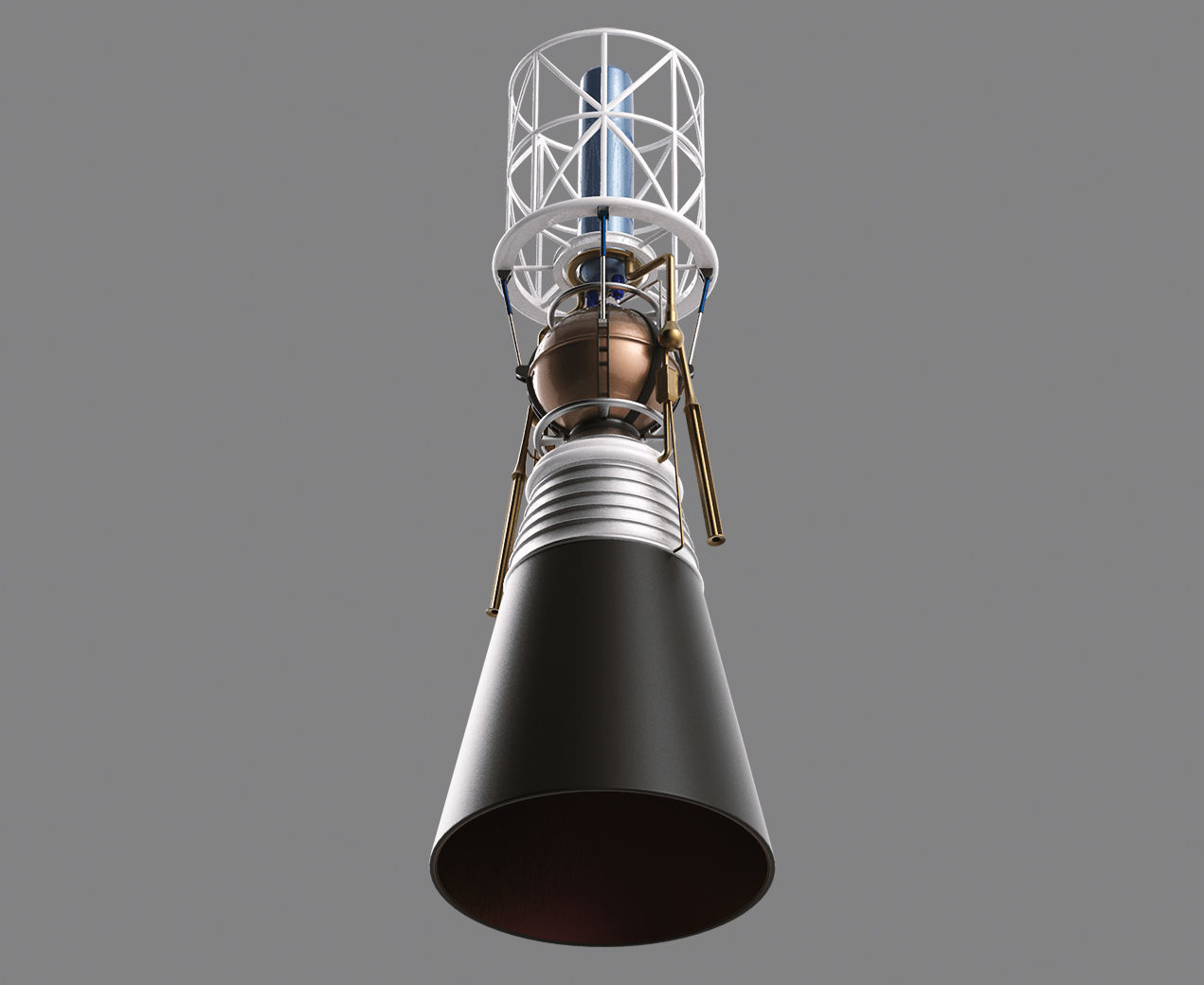 Rocket Engine 3D model | CGTrader