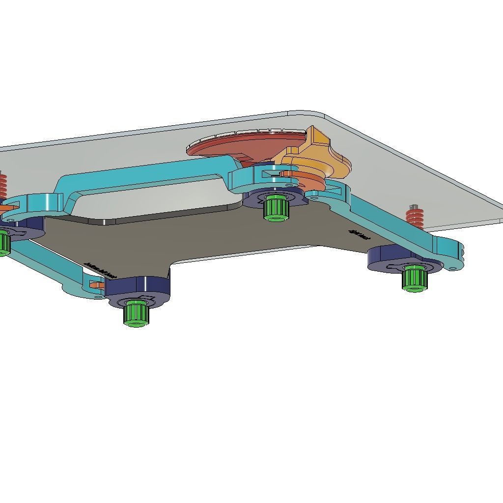 ADJUSTABLE BUILD PLATE FOR 3D PRINTER free 3D model 3D printable | CGTrader