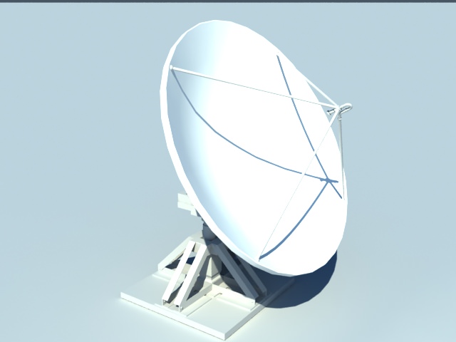 3D model Antenna post VR / AR / low-poly | CGTrader