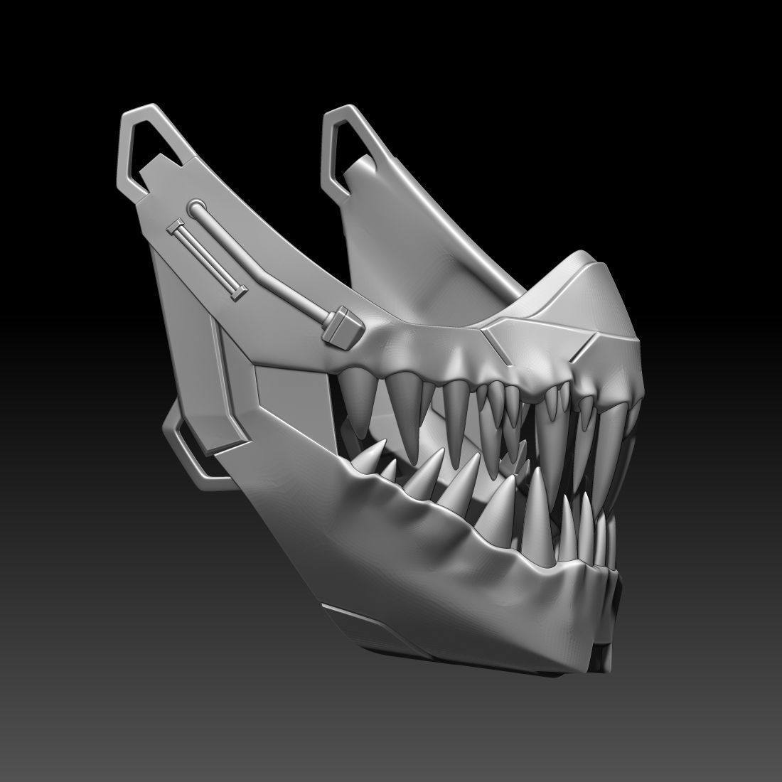 Kabal mask for cosplay Mortal Kombat 11 2in1 MK 3D model 3D printable ...