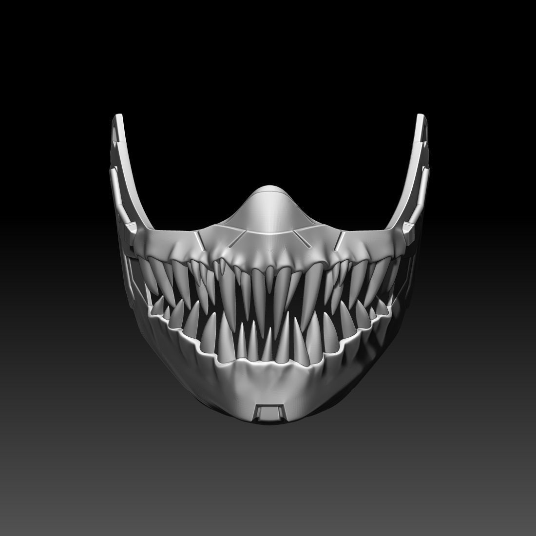Kabal mask for cosplay Mortal Kombat 11 2in1 MK 3D model 3D printable ...