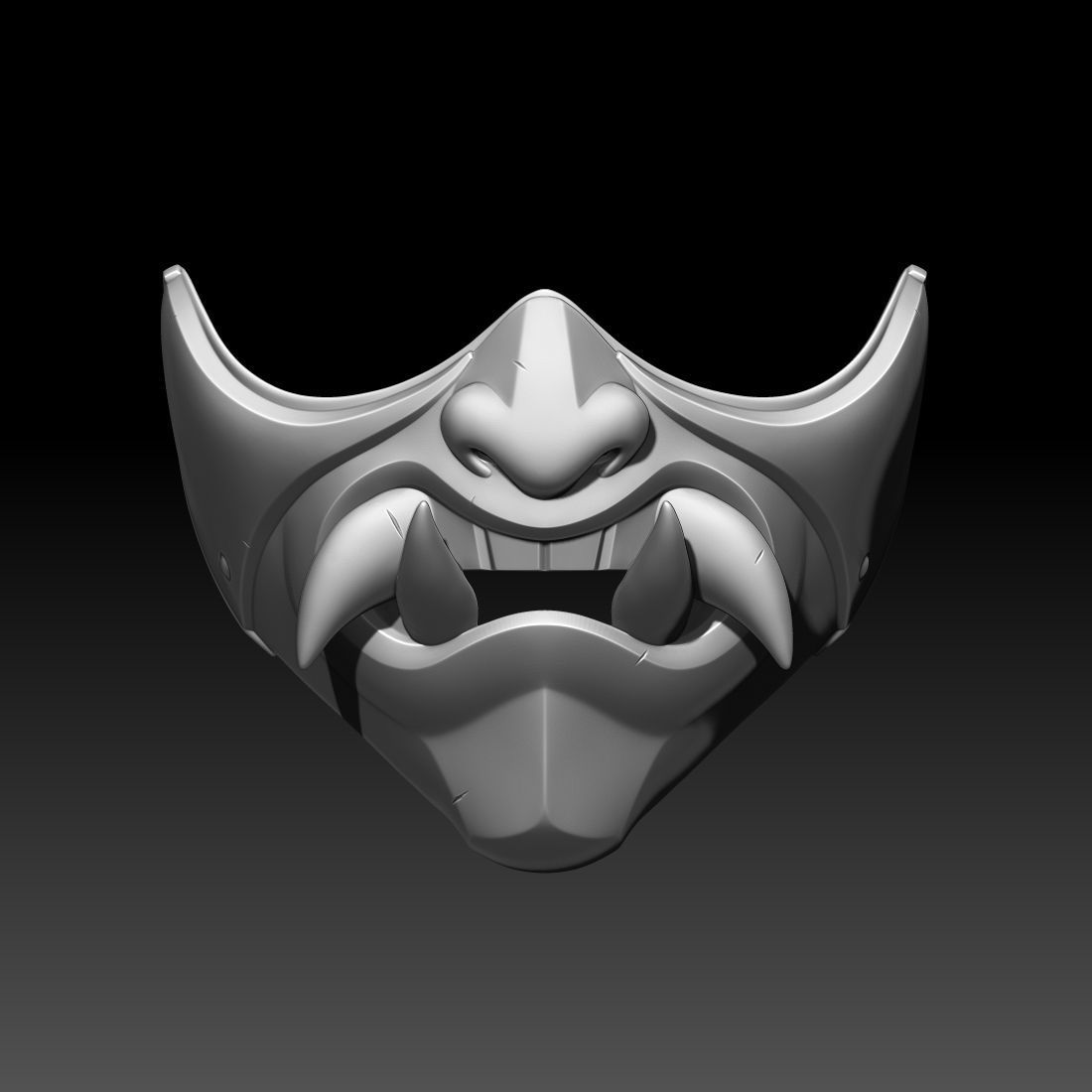 Kitana mask for cosplay Mortal Kombat 11 2in1 MK 3D model 3D printable ...