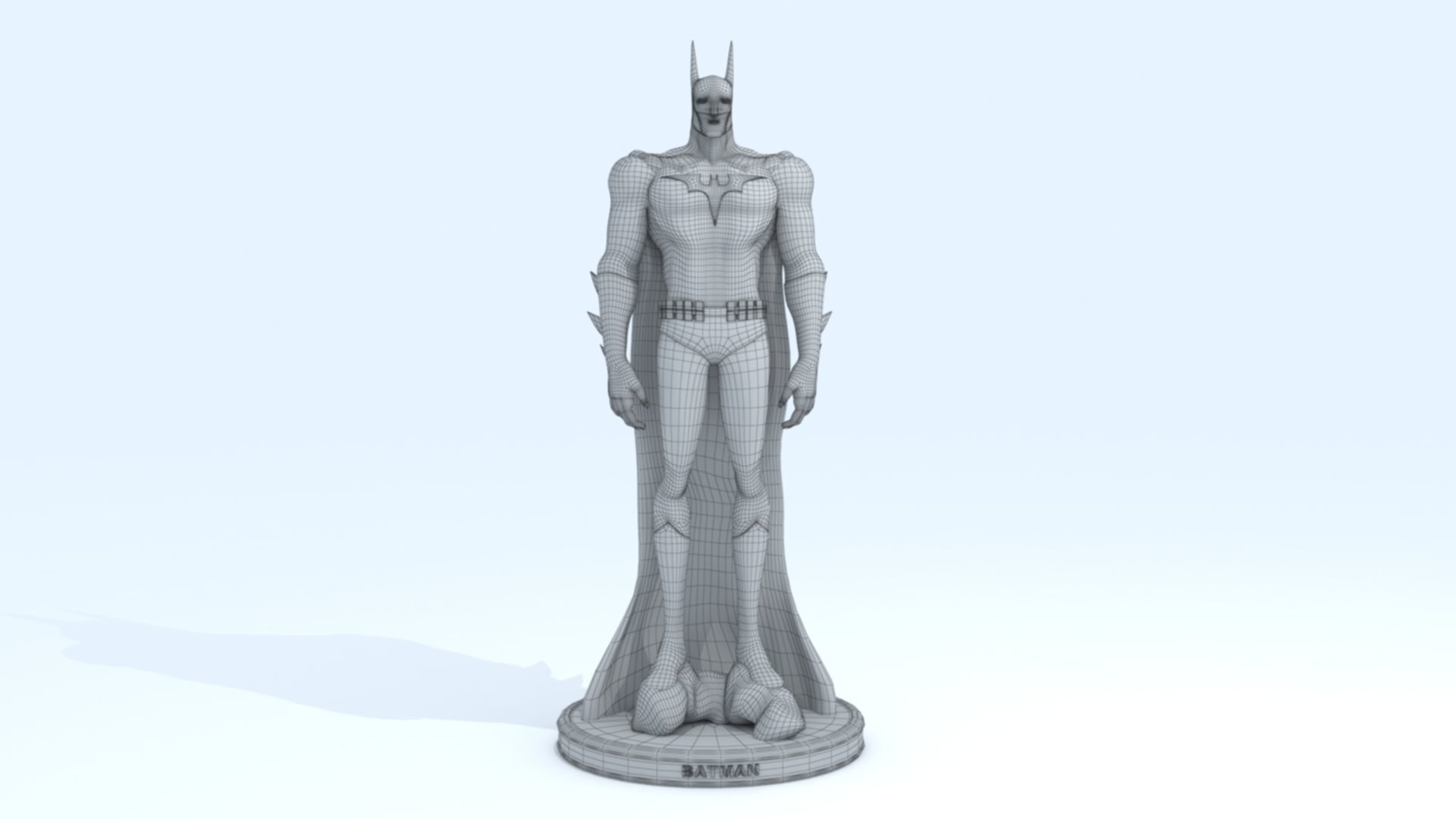 Batman Super Hero 3D model 3D printable | CGTrader
