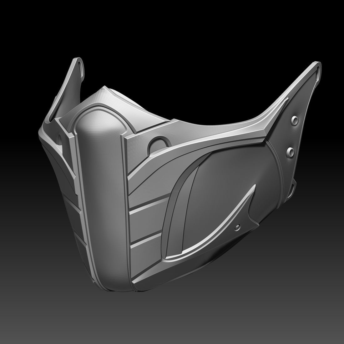 Skarlet and Jade mask for cosplay Mortal Kombat 11 3in1 MK 3D model 3D ...