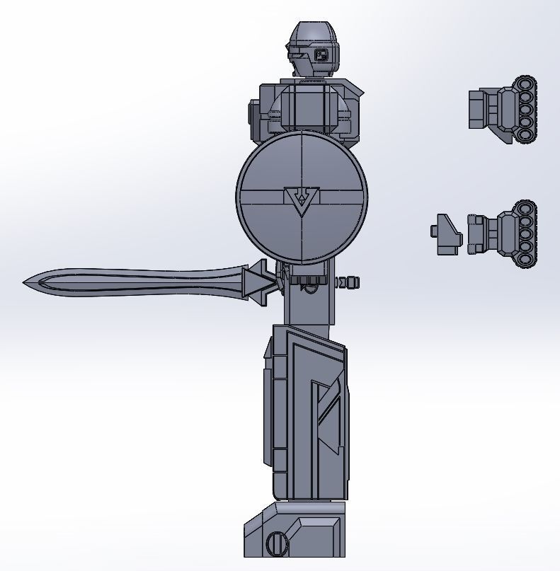 FLASHKING ROBOT DX STYEL 3D model 3D printable | CGTrader