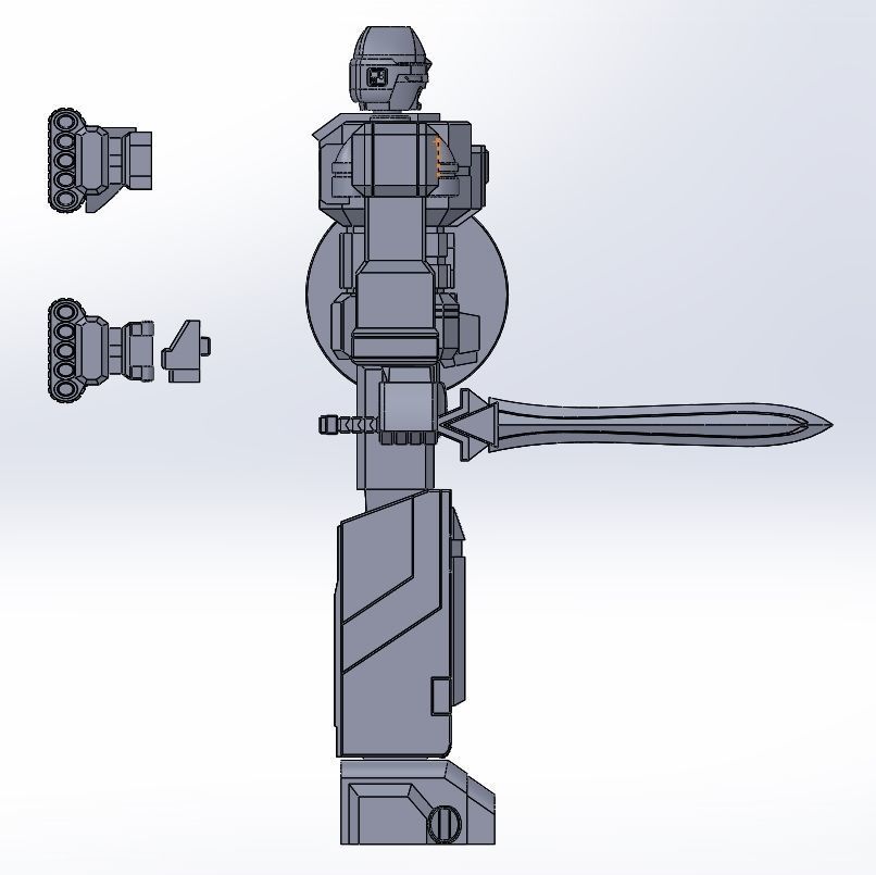 FLASHKING ROBOT DX STYEL 3D model 3D printable | CGTrader