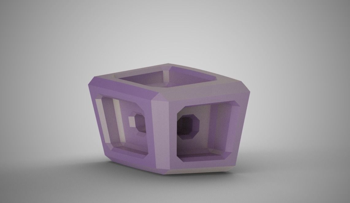 Asymmetrical Ornaments 3D model 3D printable | CGTrader