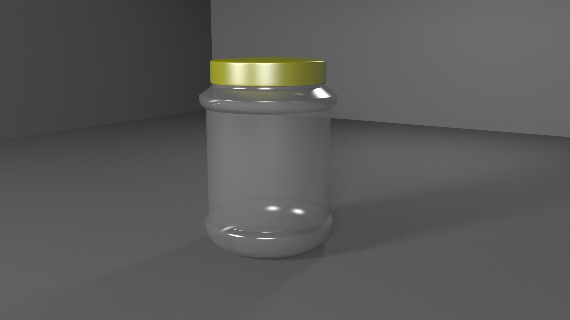 Plastic Jar free VR / AR / low-poly 3D model | CGTrader