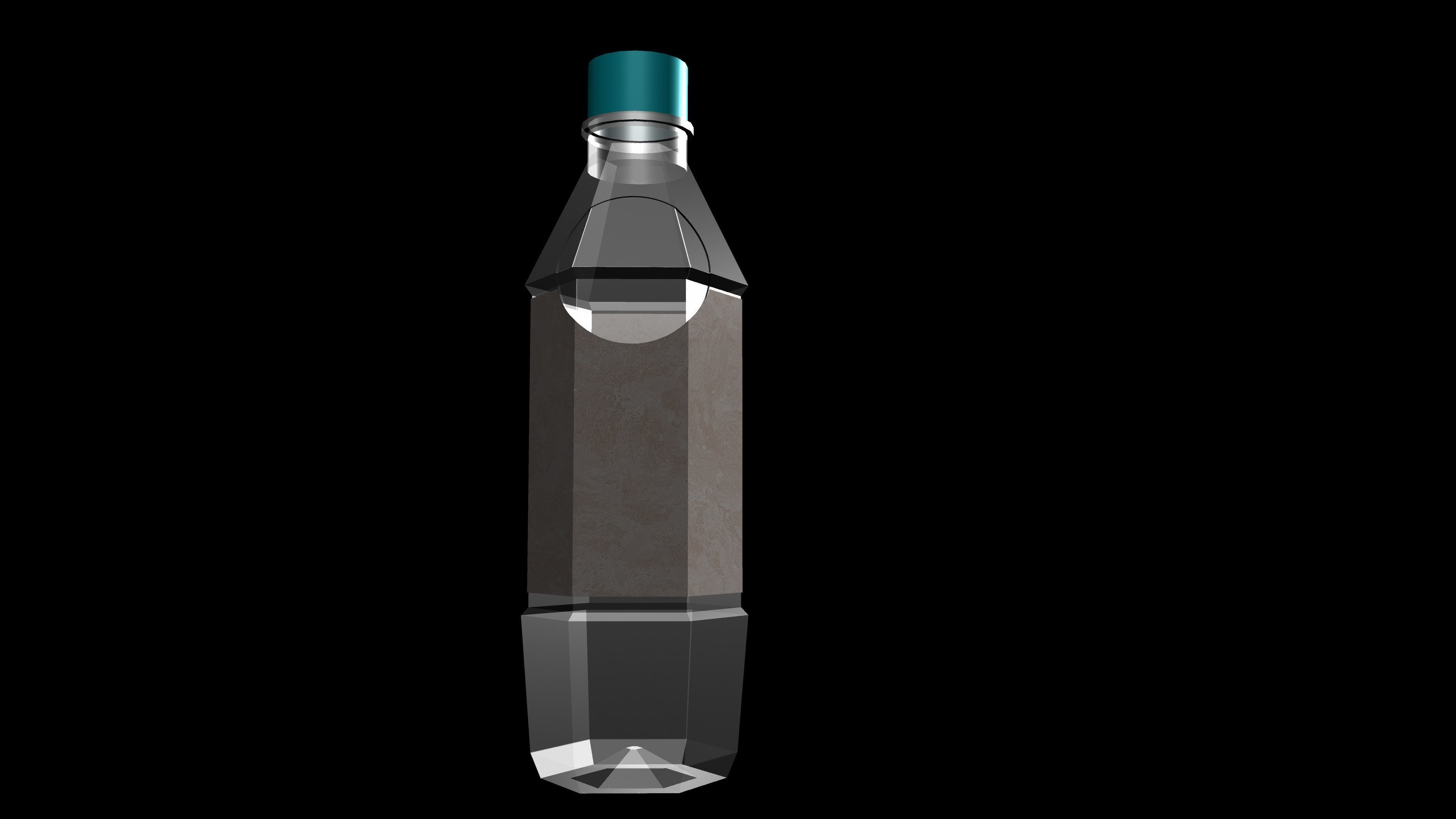 Water Bottle free 3D model | CGTrader