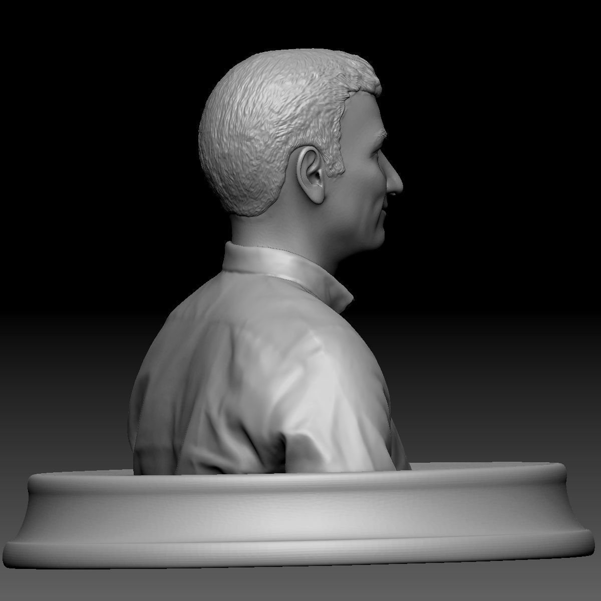 3D Printable Male Bust 3D model 3D printable | CGTrader