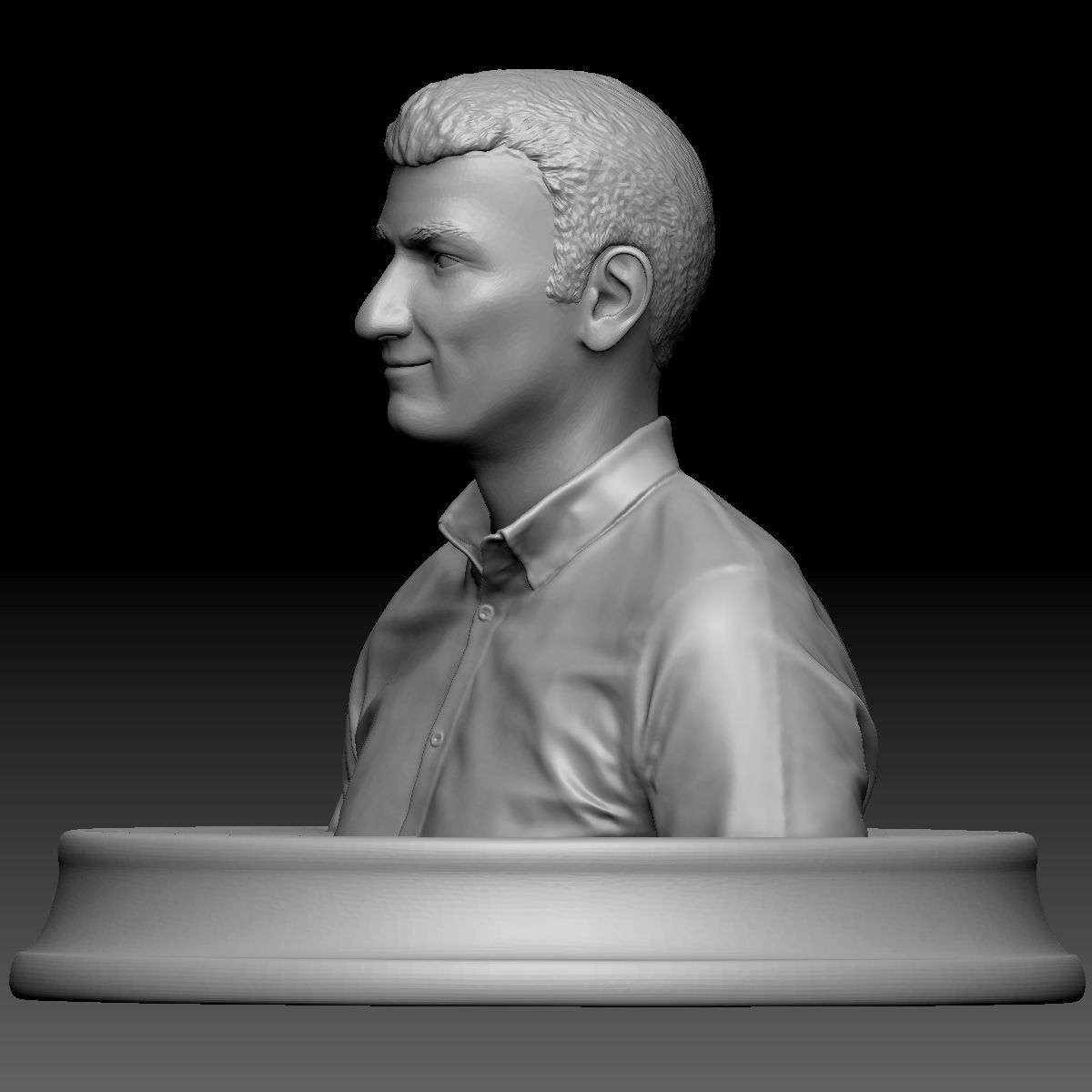 3D Printable Male Bust 3D model 3D printable | CGTrader