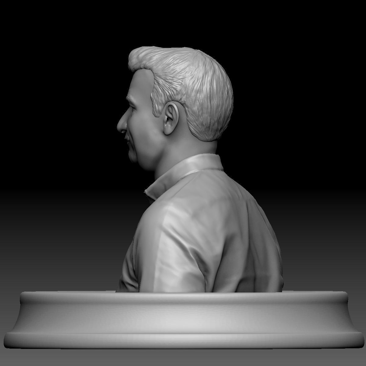 3D Printable Male Bust 3D model 3D printable | CGTrader