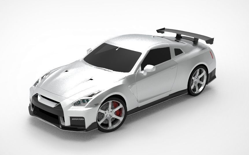 Nissan GT-R Nismo 3D model | CGTrader