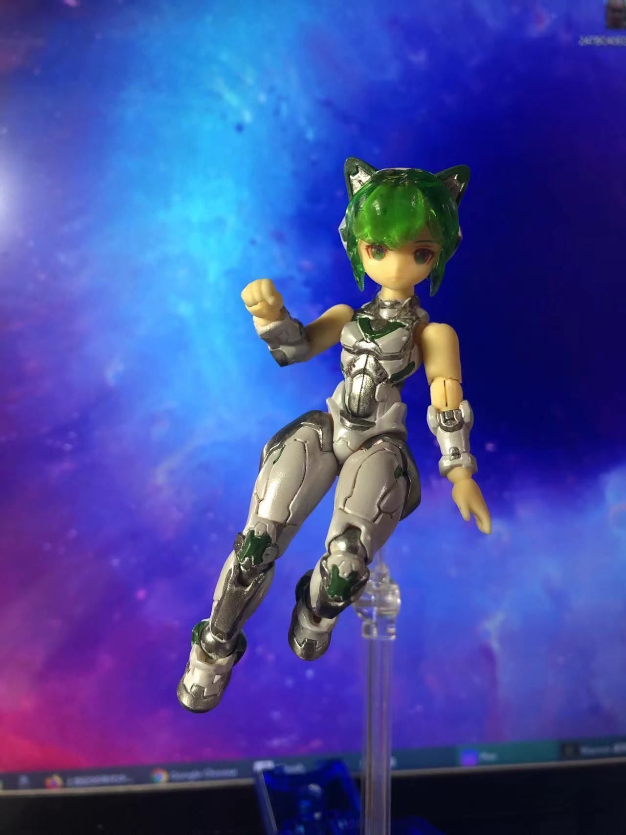 Anime mecha girl 3D model 3D printable | CGTrader