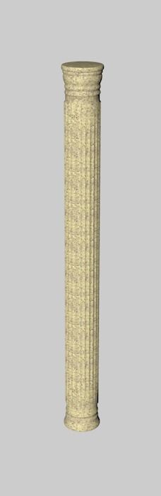 Doric Column free 3D model | CGTrader