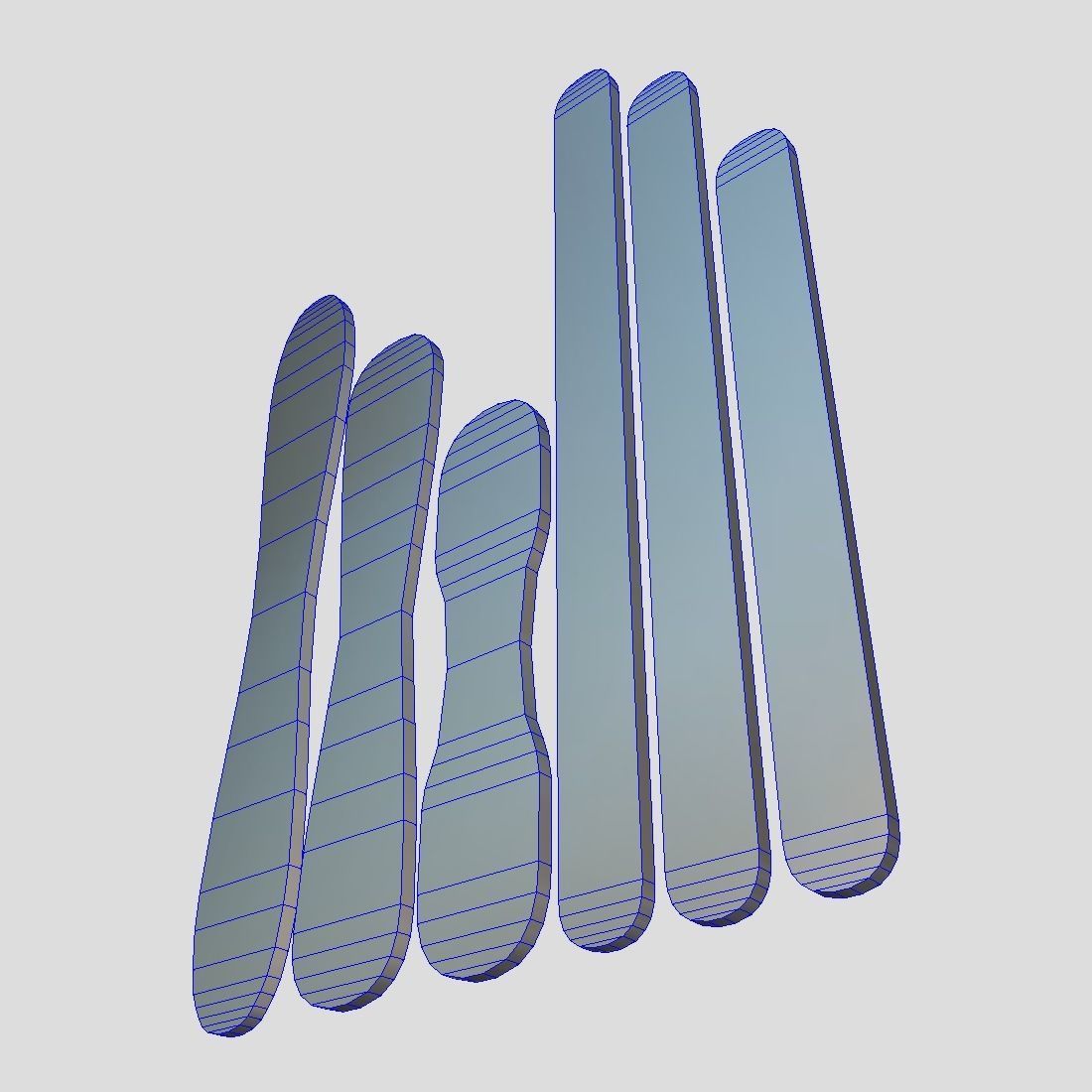 3D model Popsicle Sticks VR / AR / low-poly | CGTrader