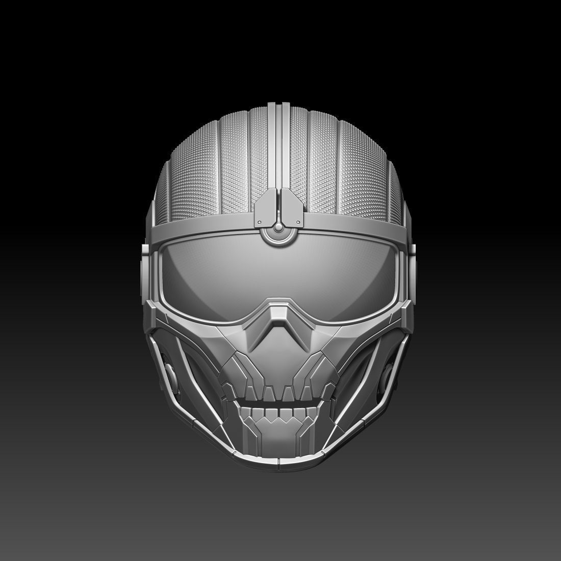 Taskmaster helmet mask cosplay Black Widow Marvel 3D model 3D printable ...