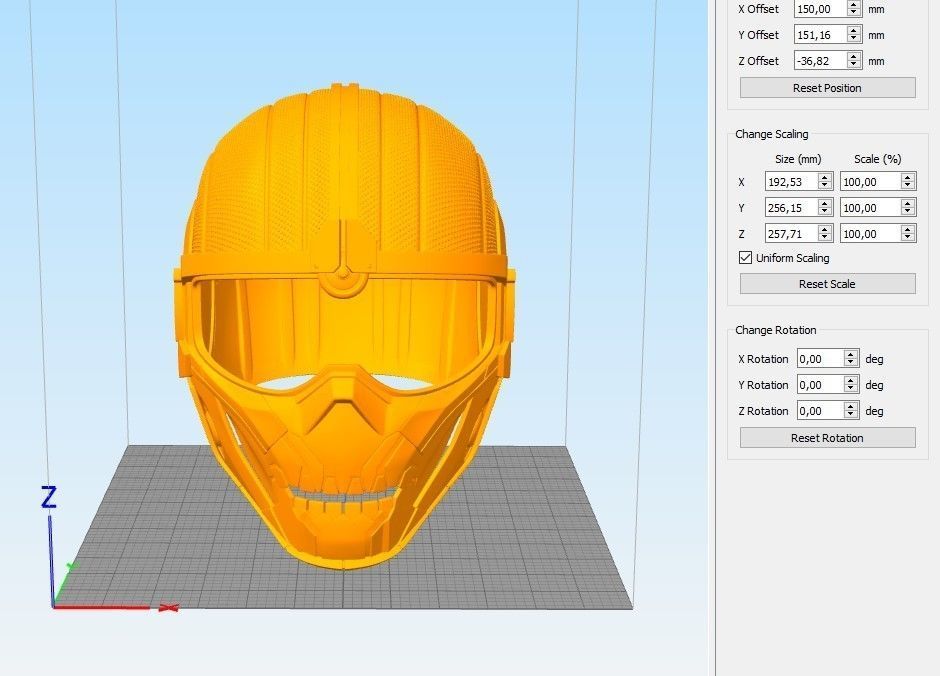 Taskmaster helmet mask cosplay Black Widow Marvel 3D model 3D printable ...