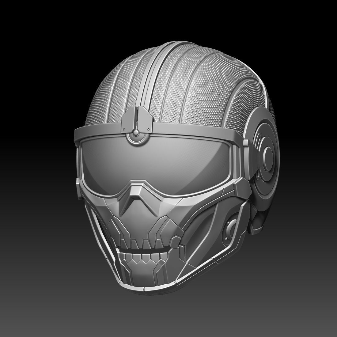Taskmaster helmet mask cosplay Black Widow Marvel 3D model 3D printable ...