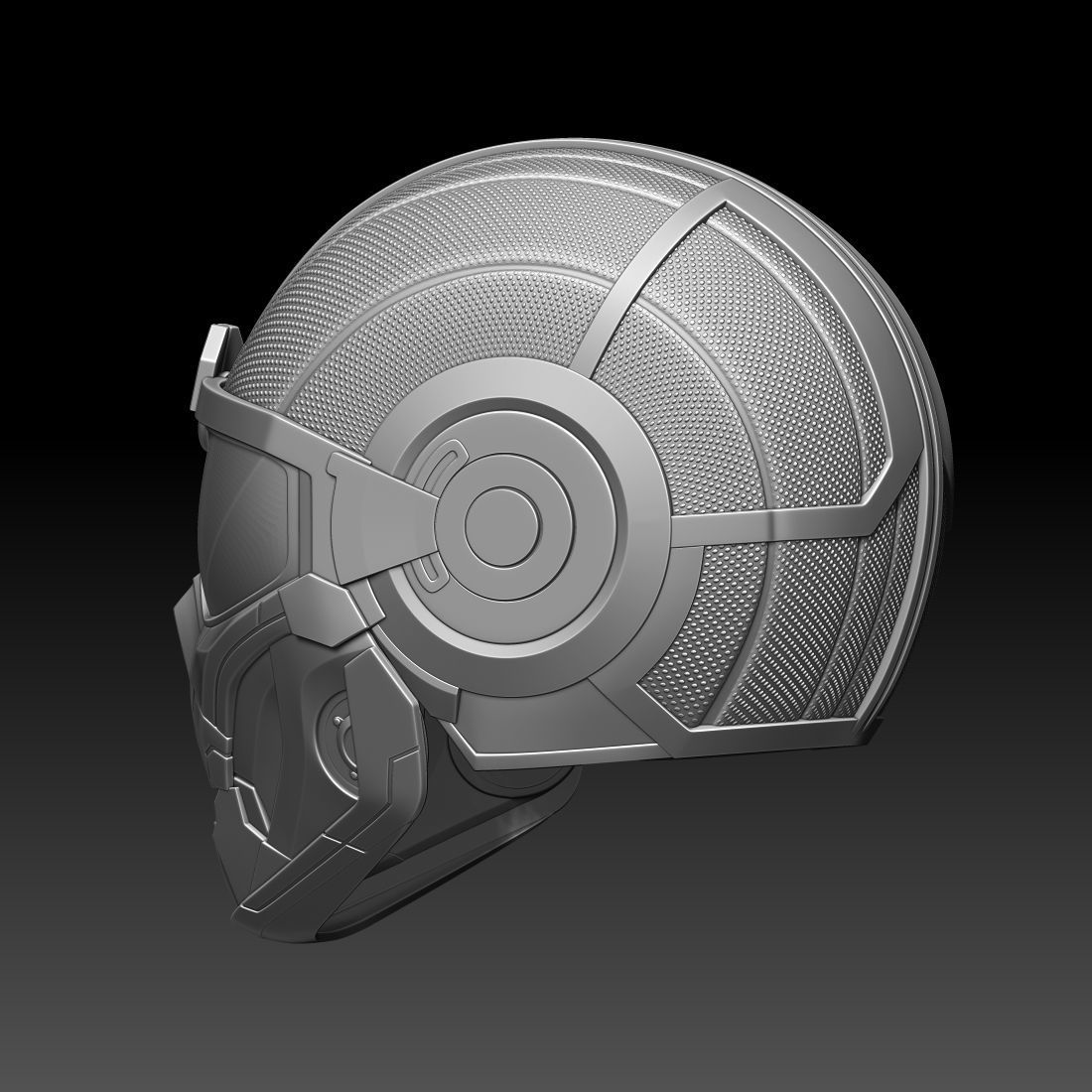 Taskmaster helmet mask cosplay Black Widow Marvel 3D model 3D printable ...