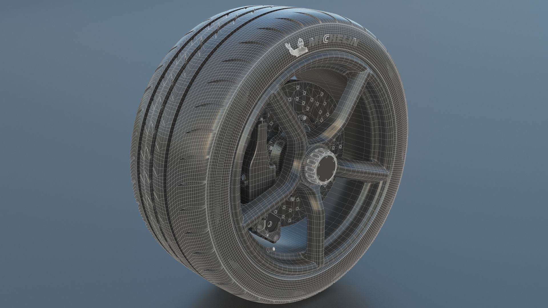 Koenigsegg Wheels Assembly free 3D model | CGTrader