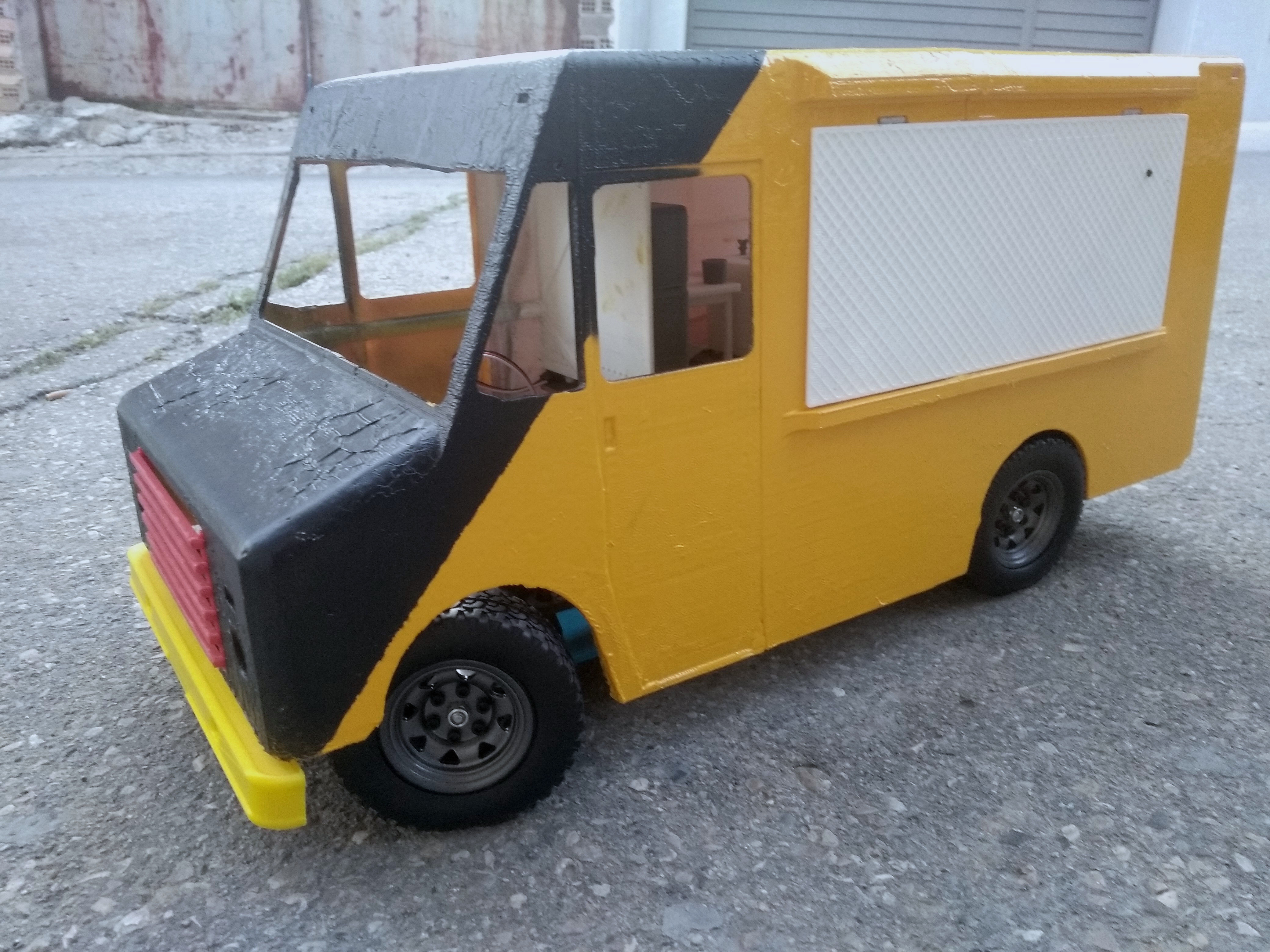 RC fast food drift rally trail crawler truck 3D model 3D printable ...