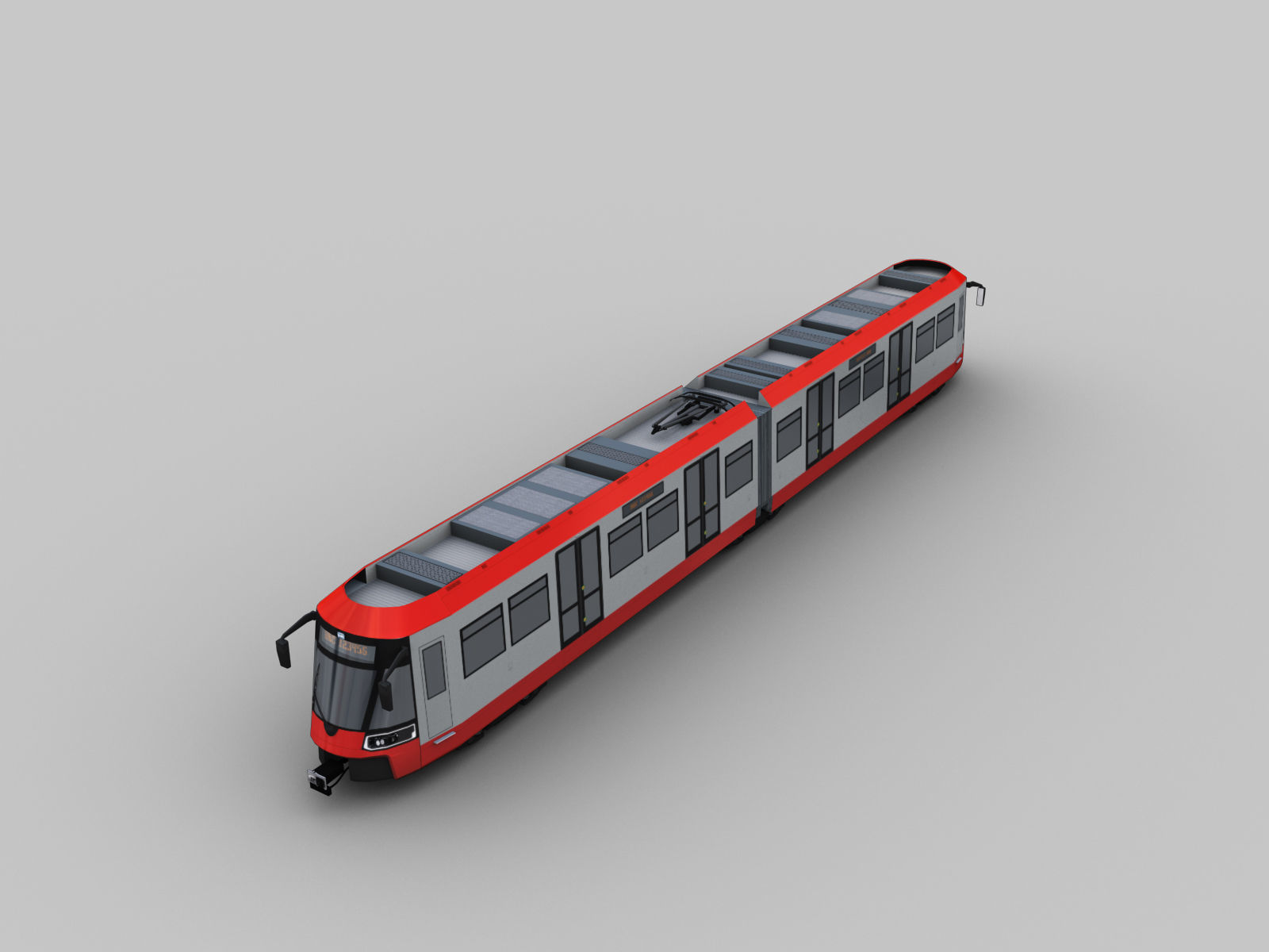 3D model Bombardier Flexity tram VR / AR / low-poly | CGTrader