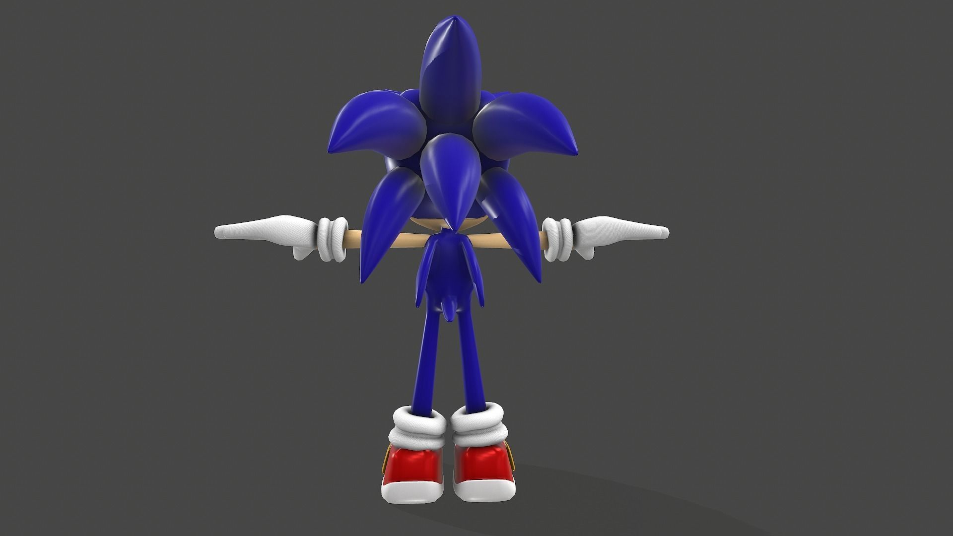 Sonic The Hedgehog - Tutorial Included 3D model | CGTrader