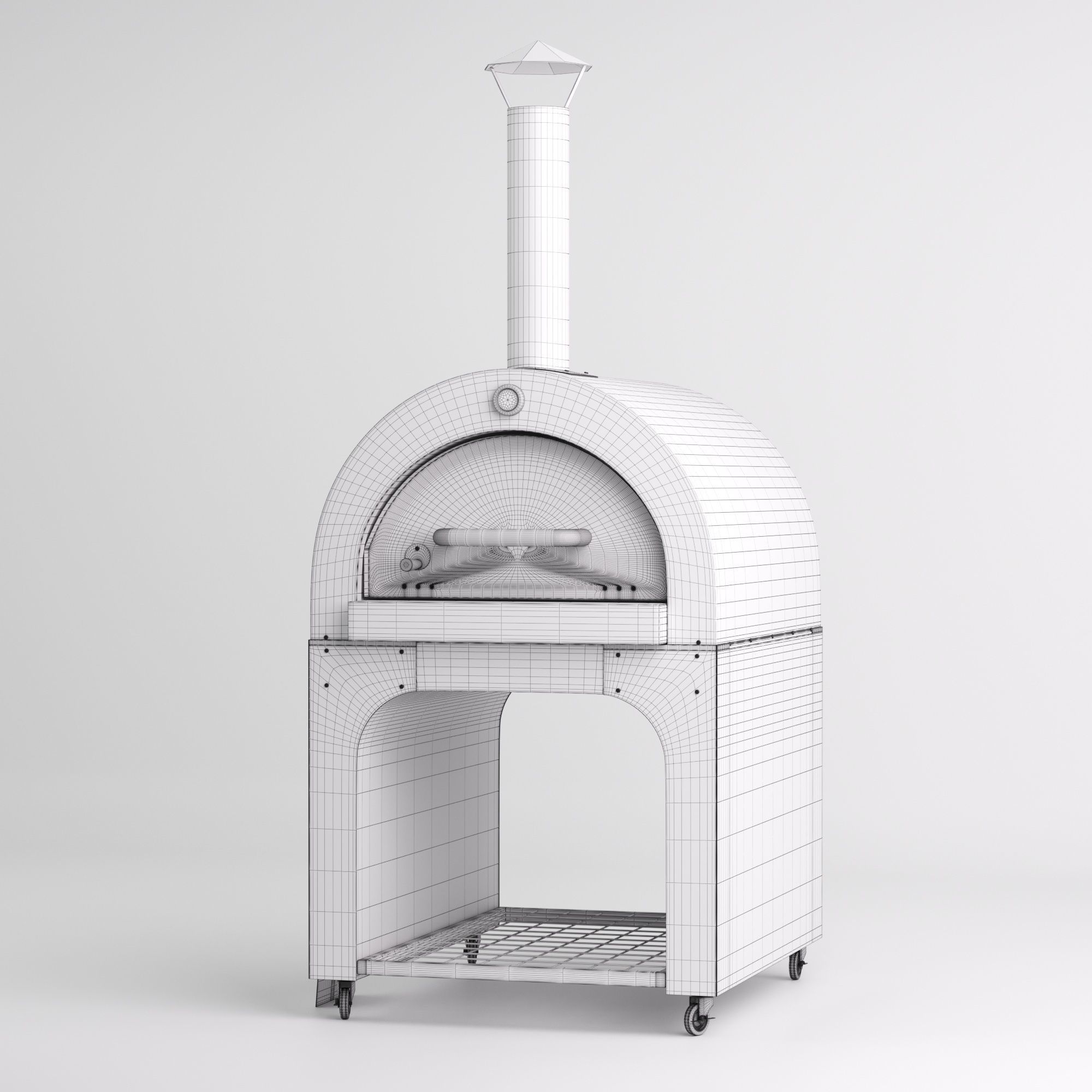 MILANO Pizza oven 3D model | CGTrader