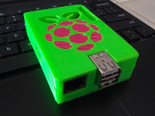 Raspberry Pi Case with GPIO - Two Color free 3D model 3D printable ...