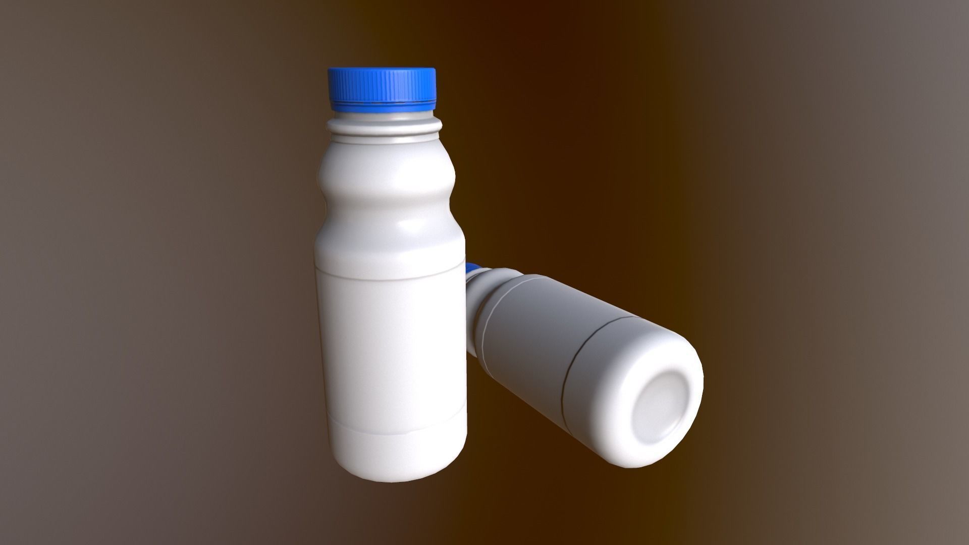 3D model Bottle Milk VR / AR / low-poly | CGTrader