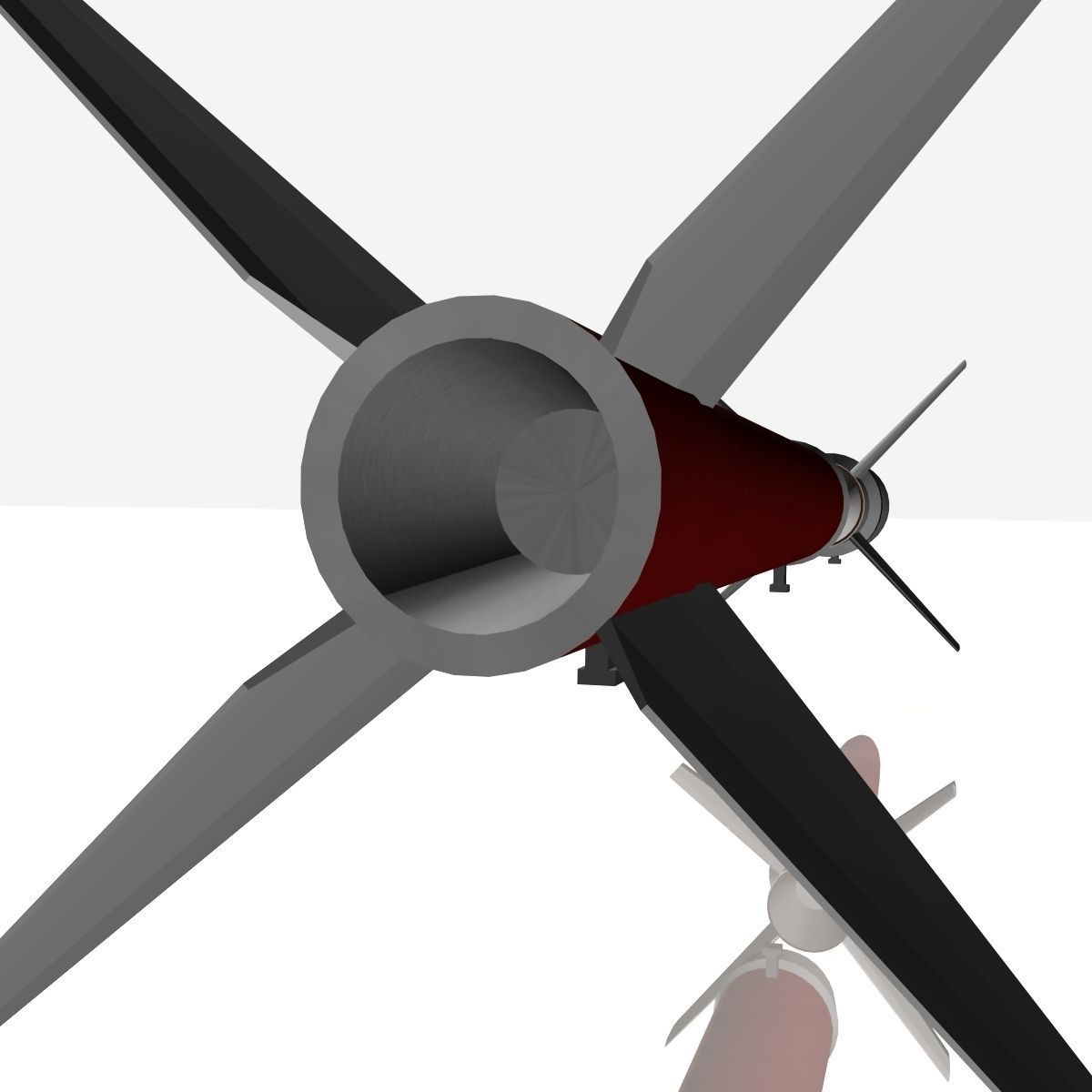 Astrobee 200 Rocket 3D model | CGTrader