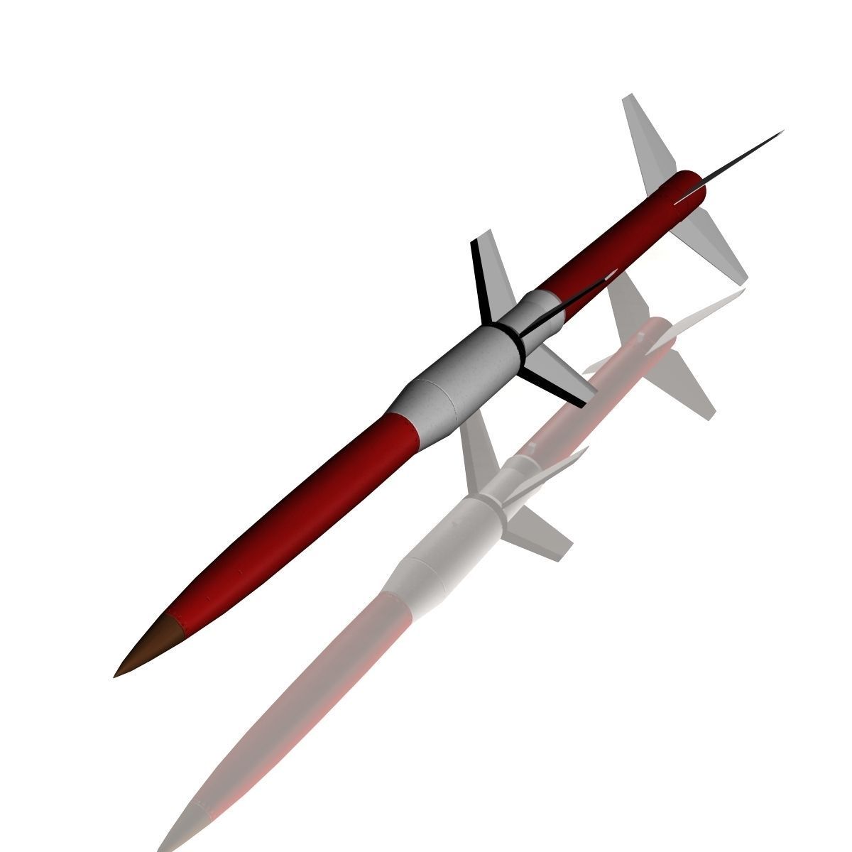 Astrobee 200 Rocket 3D model | CGTrader