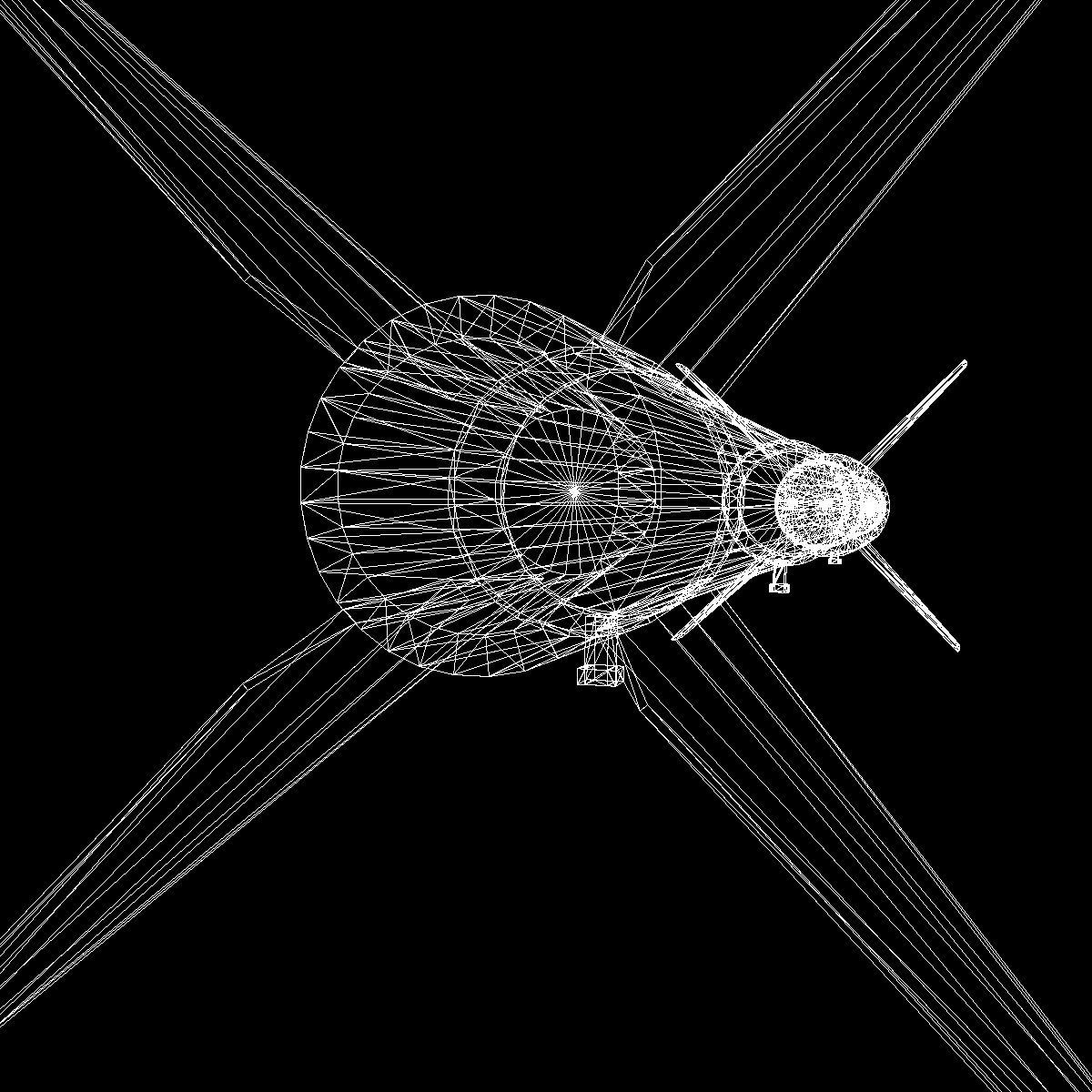 Astrobee 200 Rocket 3D model | CGTrader