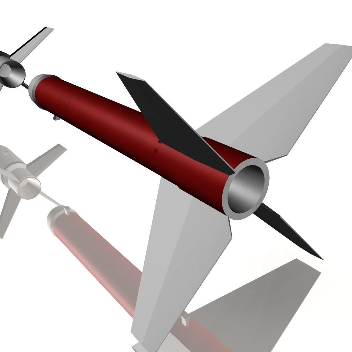 Astrobee 200 Rocket 3D model | CGTrader