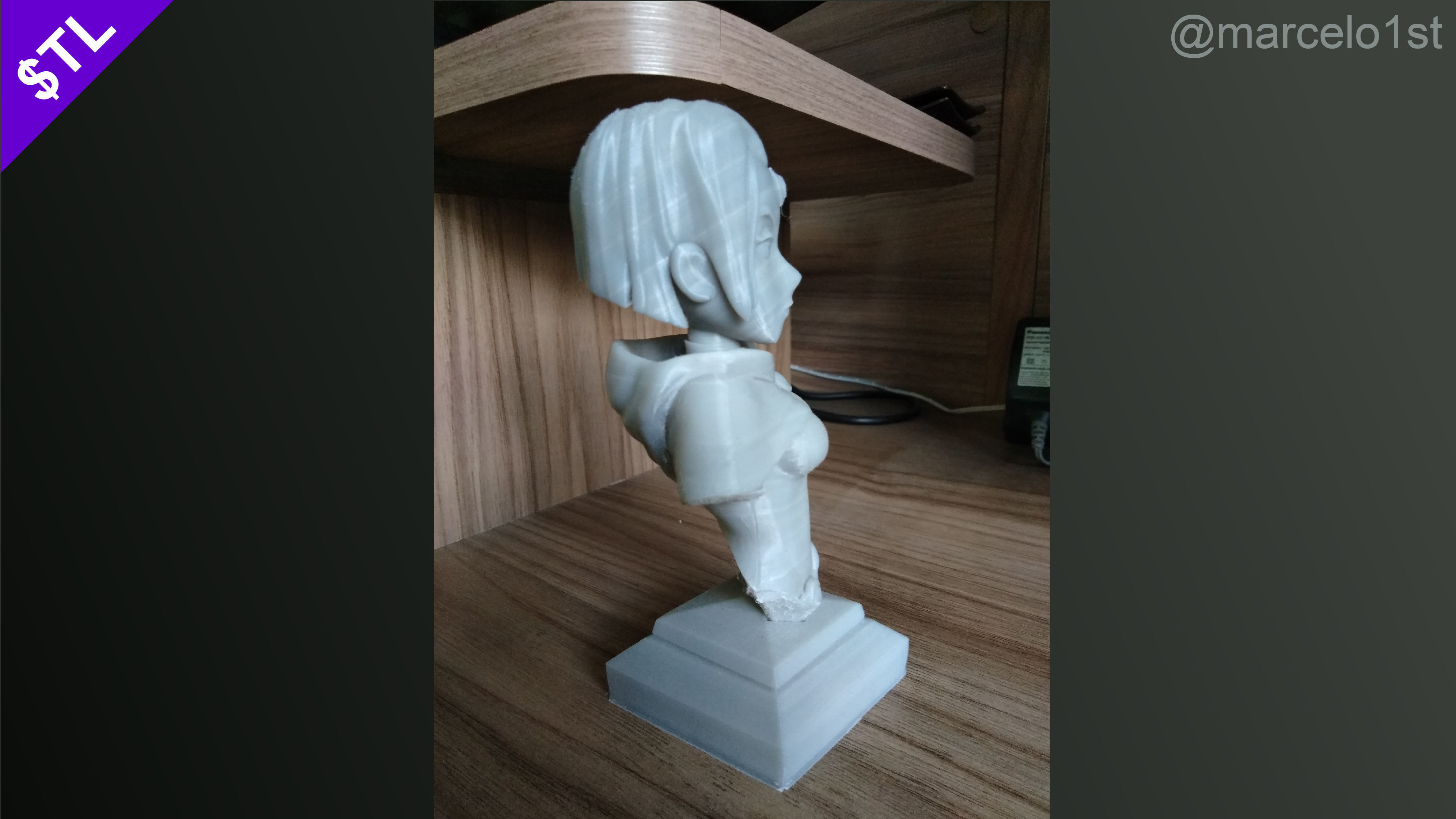 Raven Teen Titans Bust 3D model 3D printable | CGTrader
