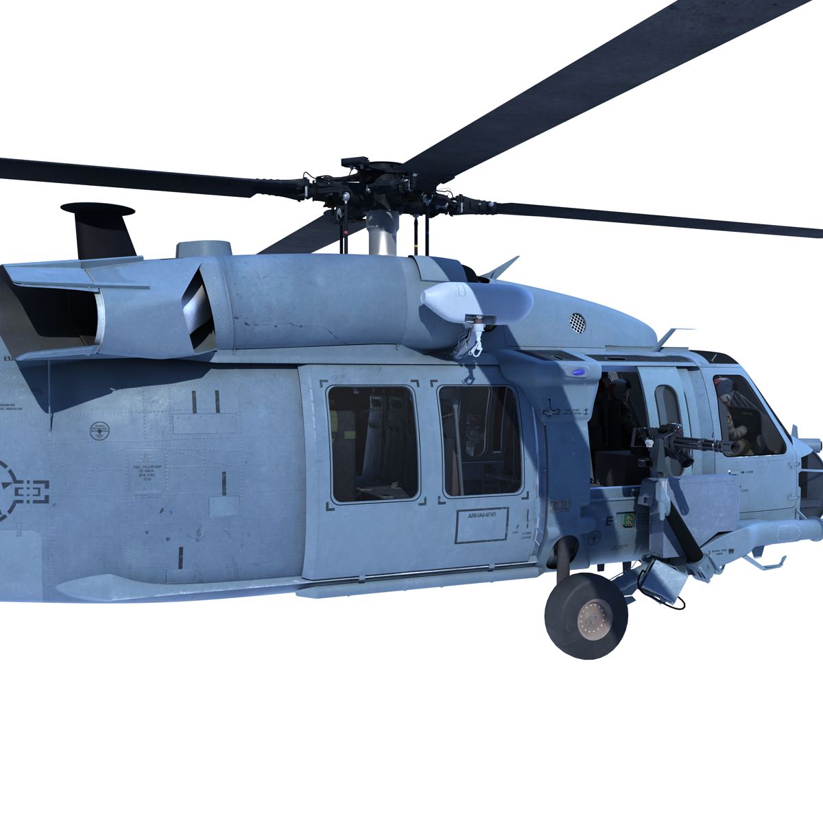 MH 60 3D model | CGTrader
