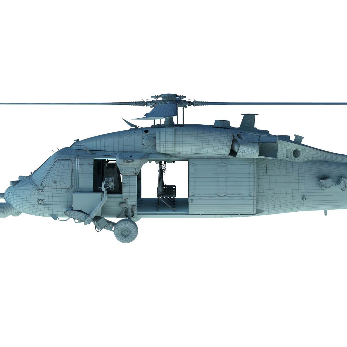 MH 60 3D model | CGTrader