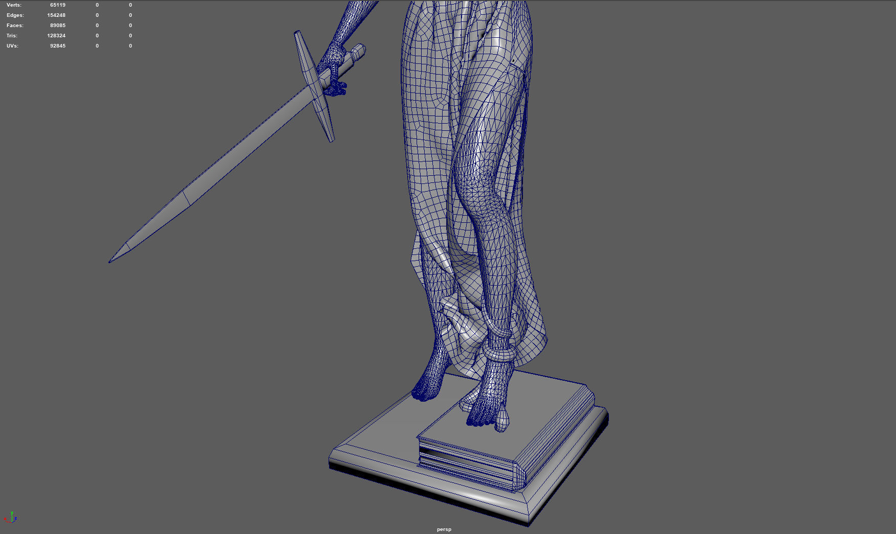 LADY JUSTICE 3D model | CGTrader
