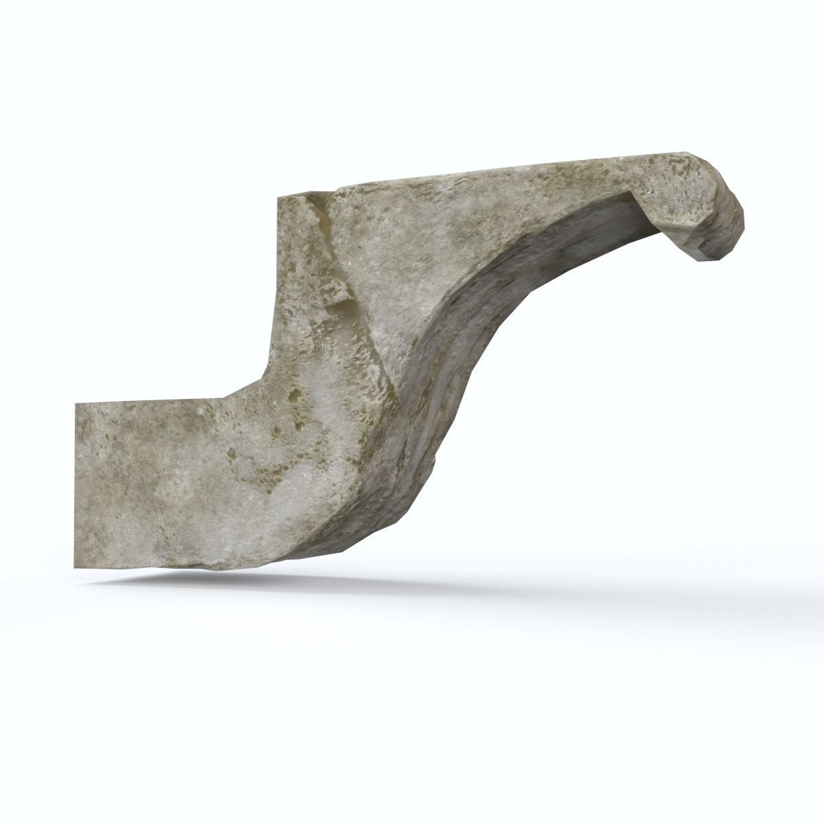 3D model Old stone bracket VR / AR / low-poly | CGTrader
