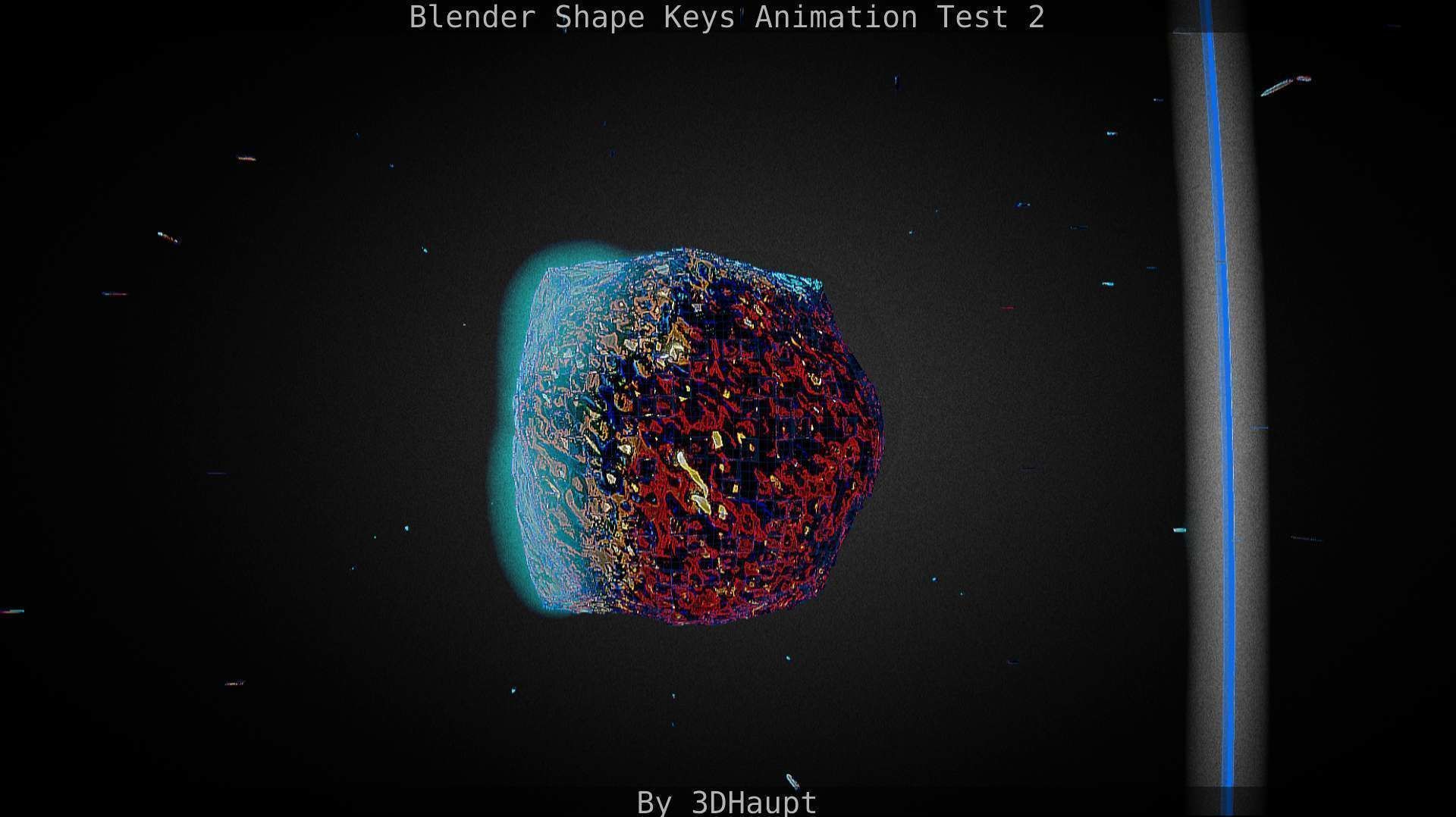 Blender Shape Keys Animation 2 free 3D model animated | CGTrader