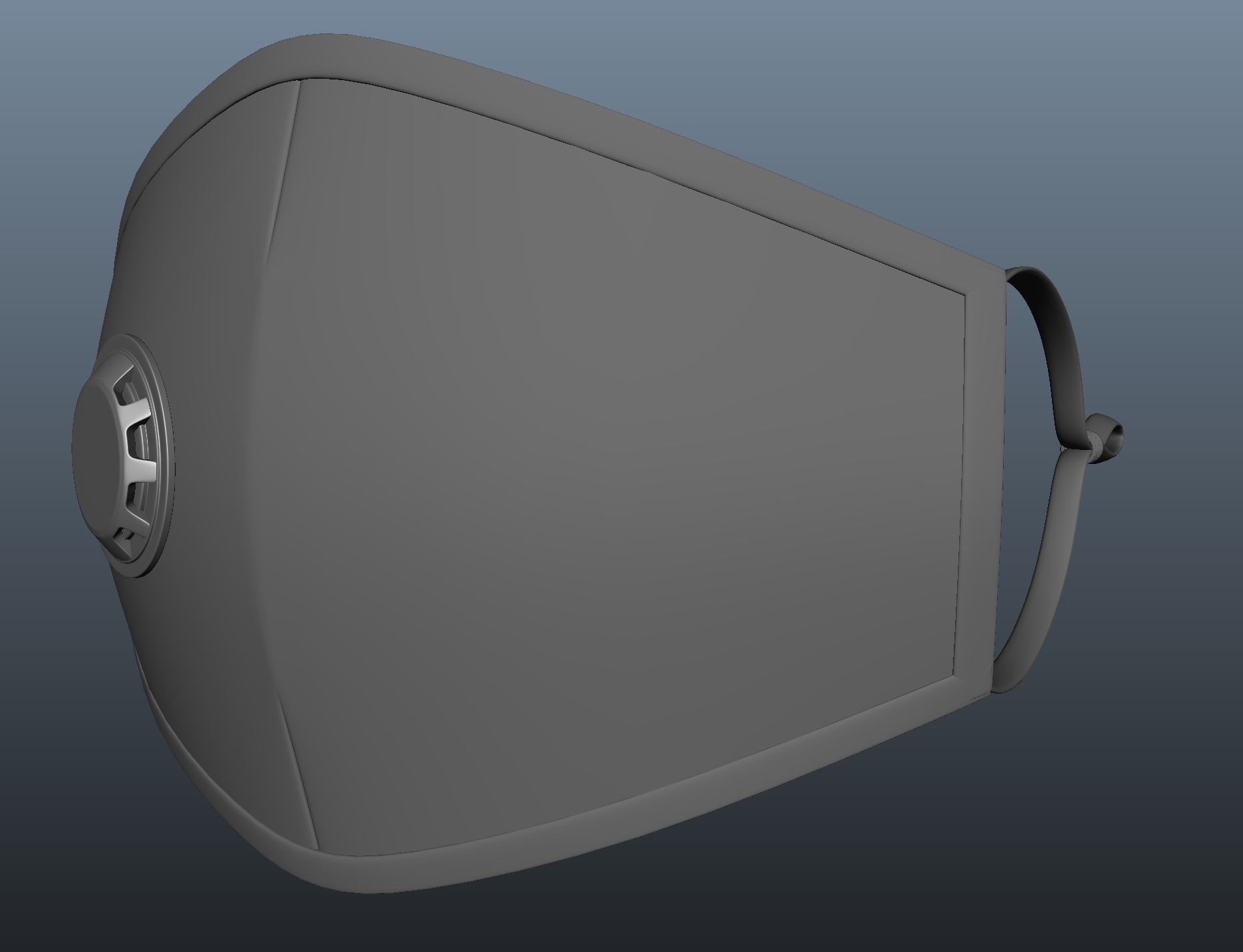 Medical Face Mask 3D Model And Keyshot File 3D model | CGTrader