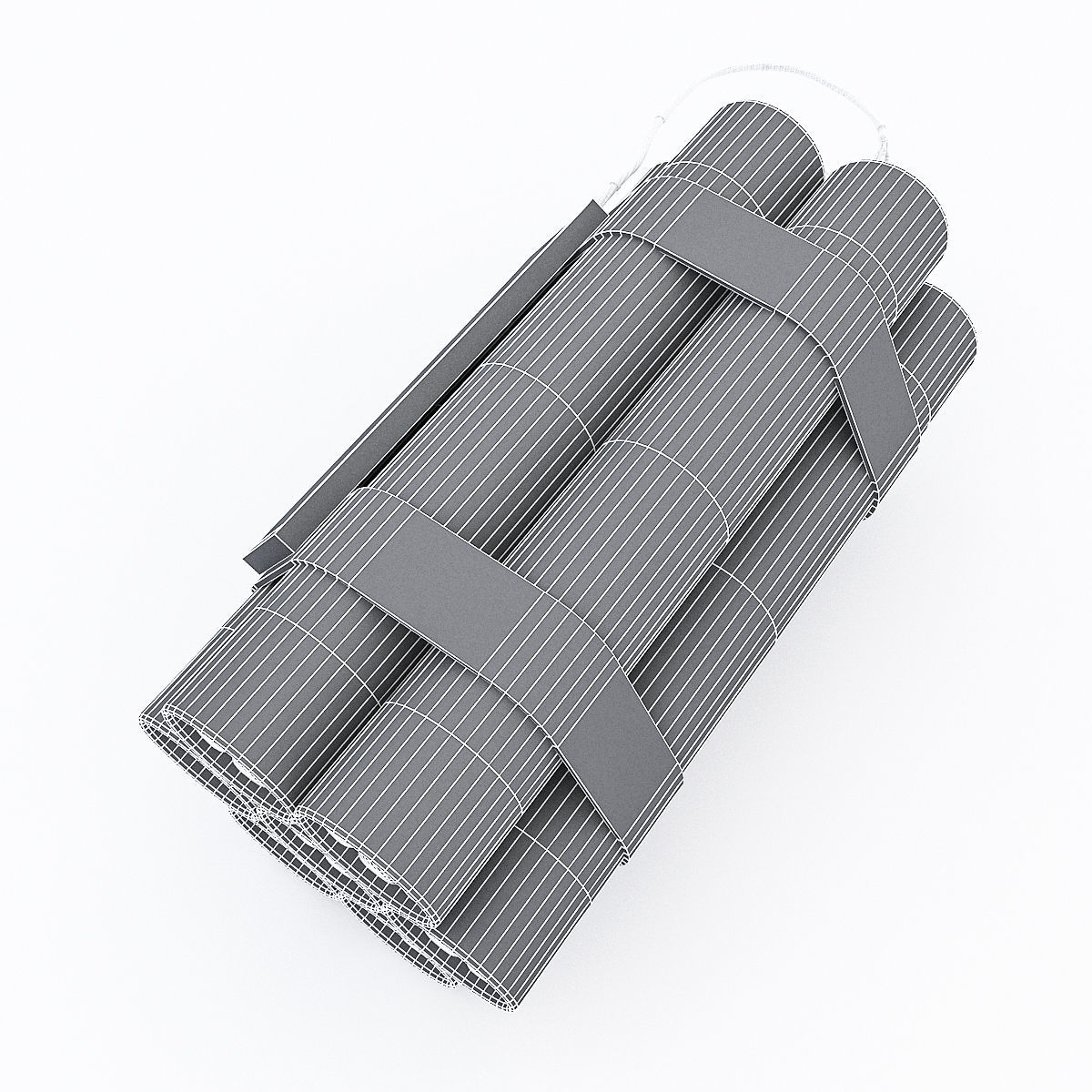 3D model 3D Dynamite bomb clock VR / AR / low-poly | CGTrader