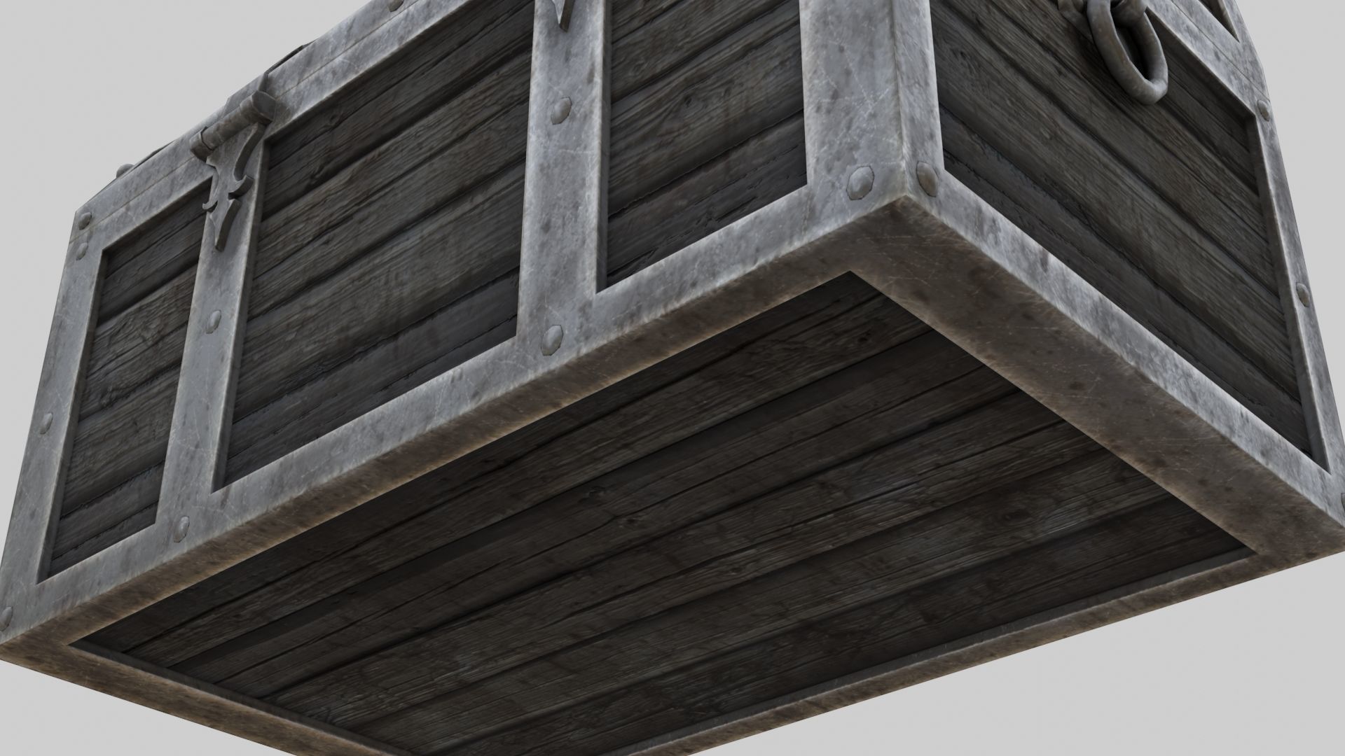 3D model Low Poly Antique Chests With PBR Materials and 2 Skins VR / AR ...