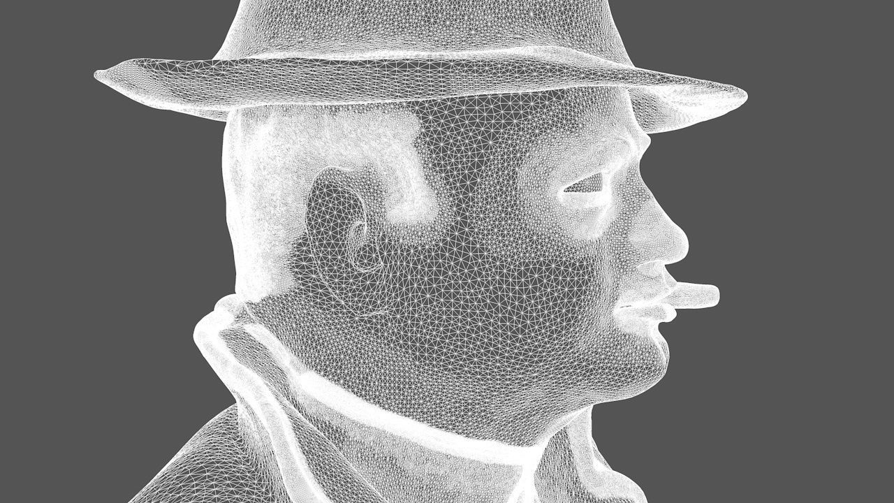 Al Capone bust 3D model | CGTrader