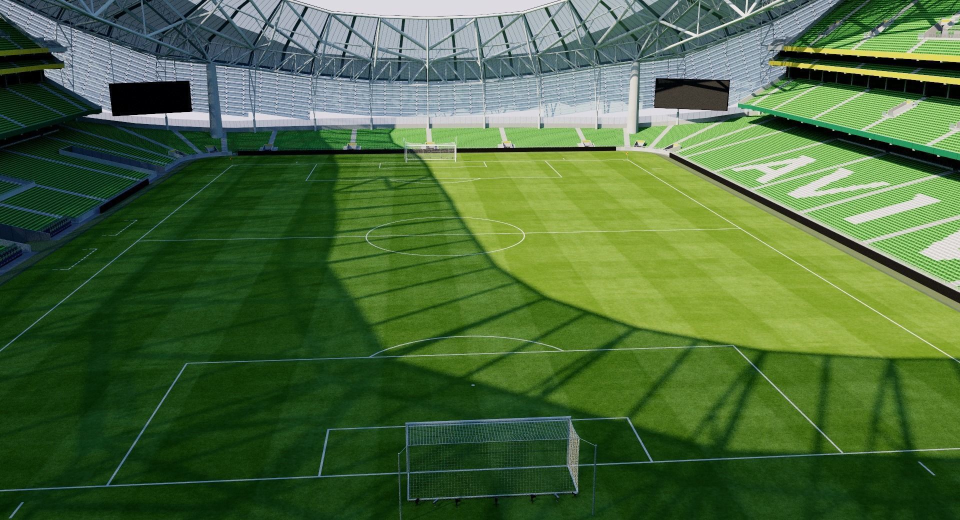 Aviva Stadium - Dublin Ireland 3D model | CGTrader