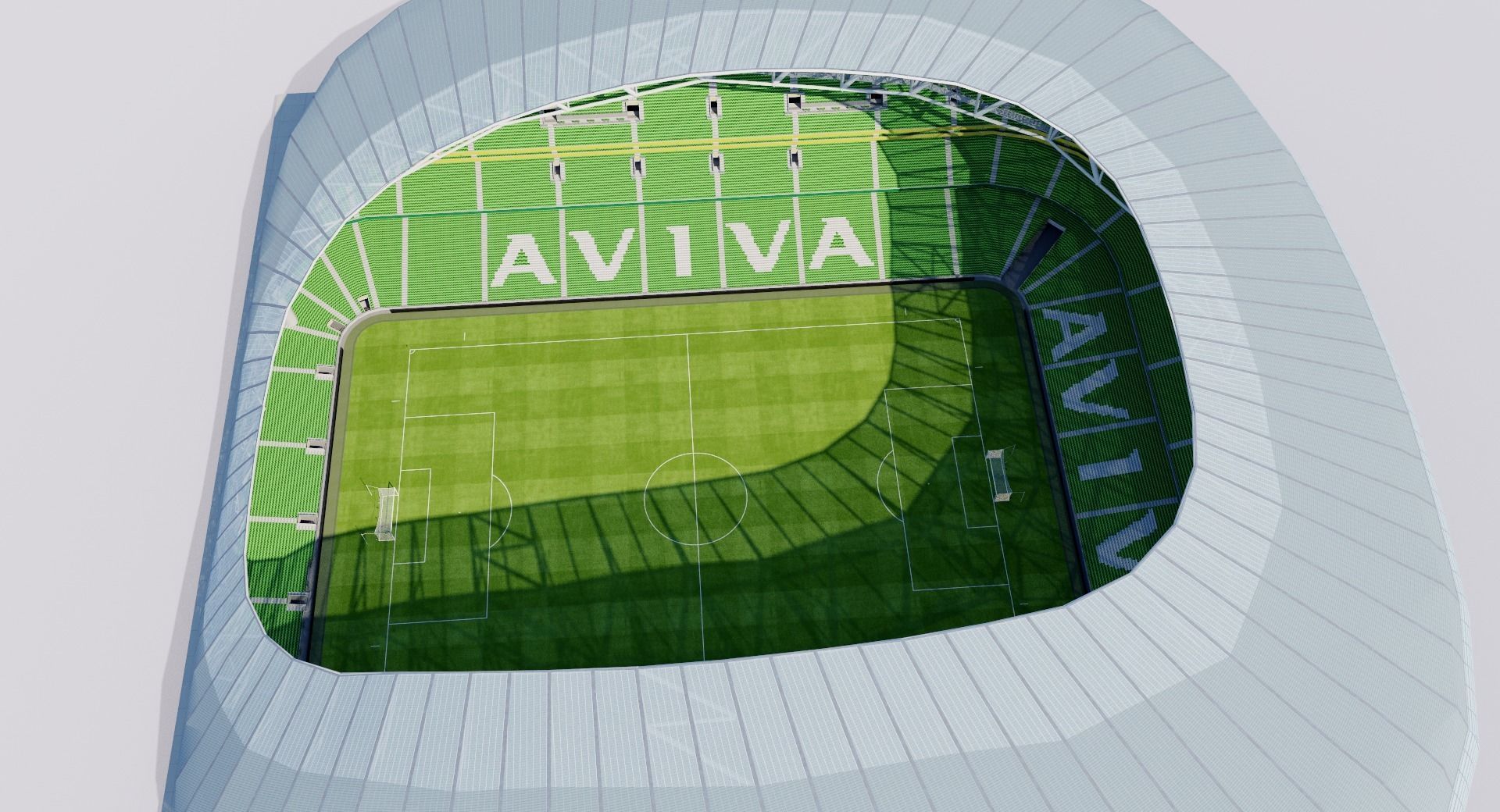 Aviva Stadium - Dublin Ireland 3D model | CGTrader