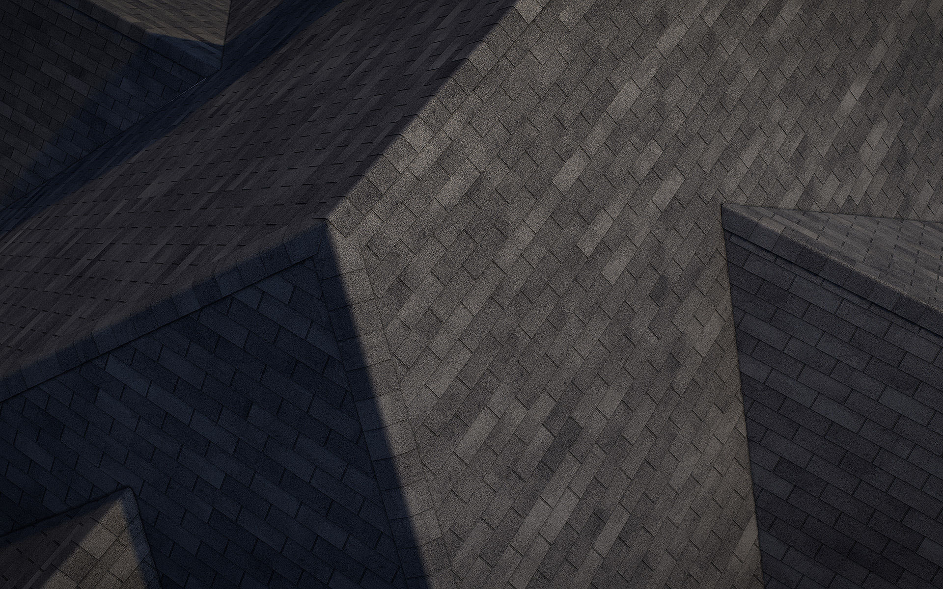 RailClone Preset of 3-tab Asphalt Roof Shingles for 3dsmax V-Ray 3D ...