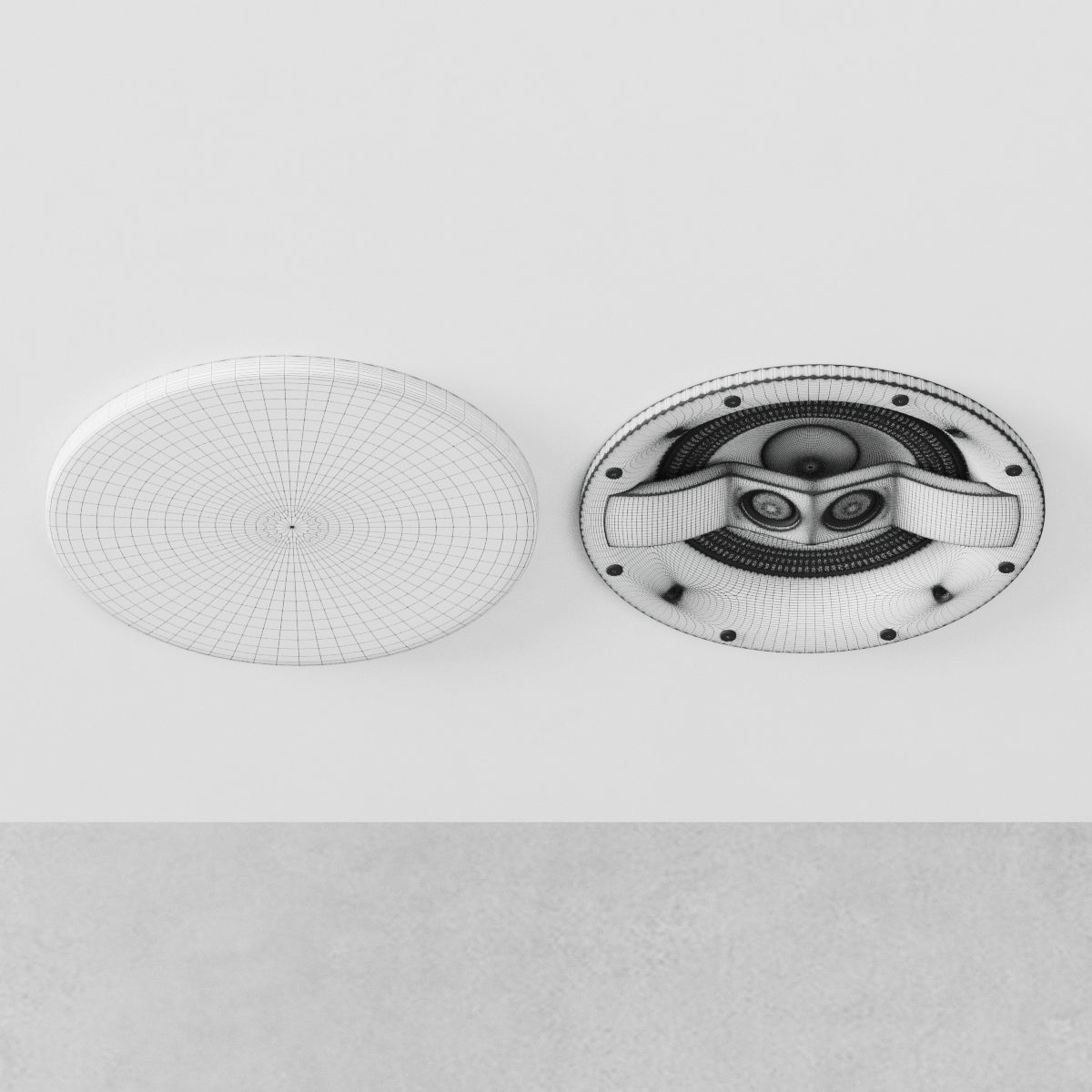 Bose Ceiling Speaker 3D model | CGTrader